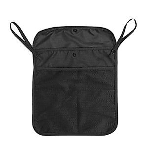 Muellery Stroller Organizer Lightweight Stroller Accessories Pack Mesh Pockets Black TPJJ101638