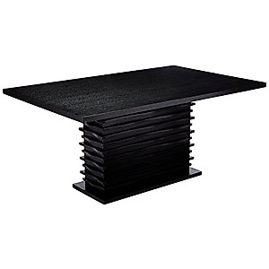 Coaster Home Furnishings Stanton Rectangular Dining Table Black 102061