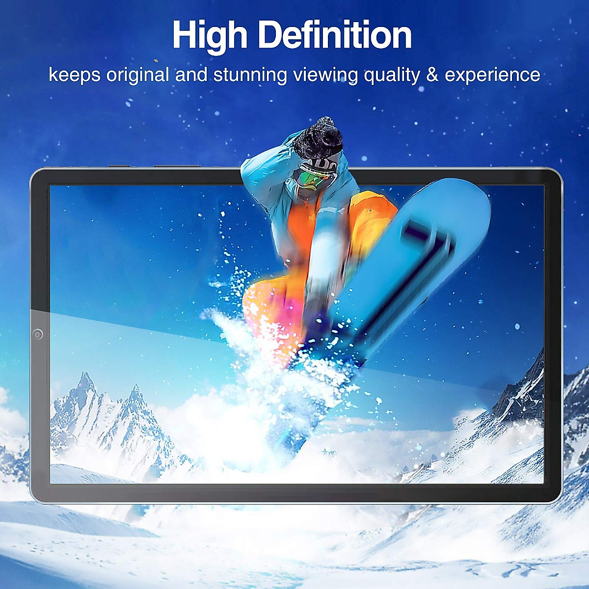 ProCase [2 Pack] Screen Protector for Lenovo Tab M10 HD 2nd Gen (TB-X306X) / Smart Tab M10 HD 2nd Gen (TB-X306F) 10.1 Inch 2020 Release, Tempered Glass Screen Film Guard Screen Protector –Clear