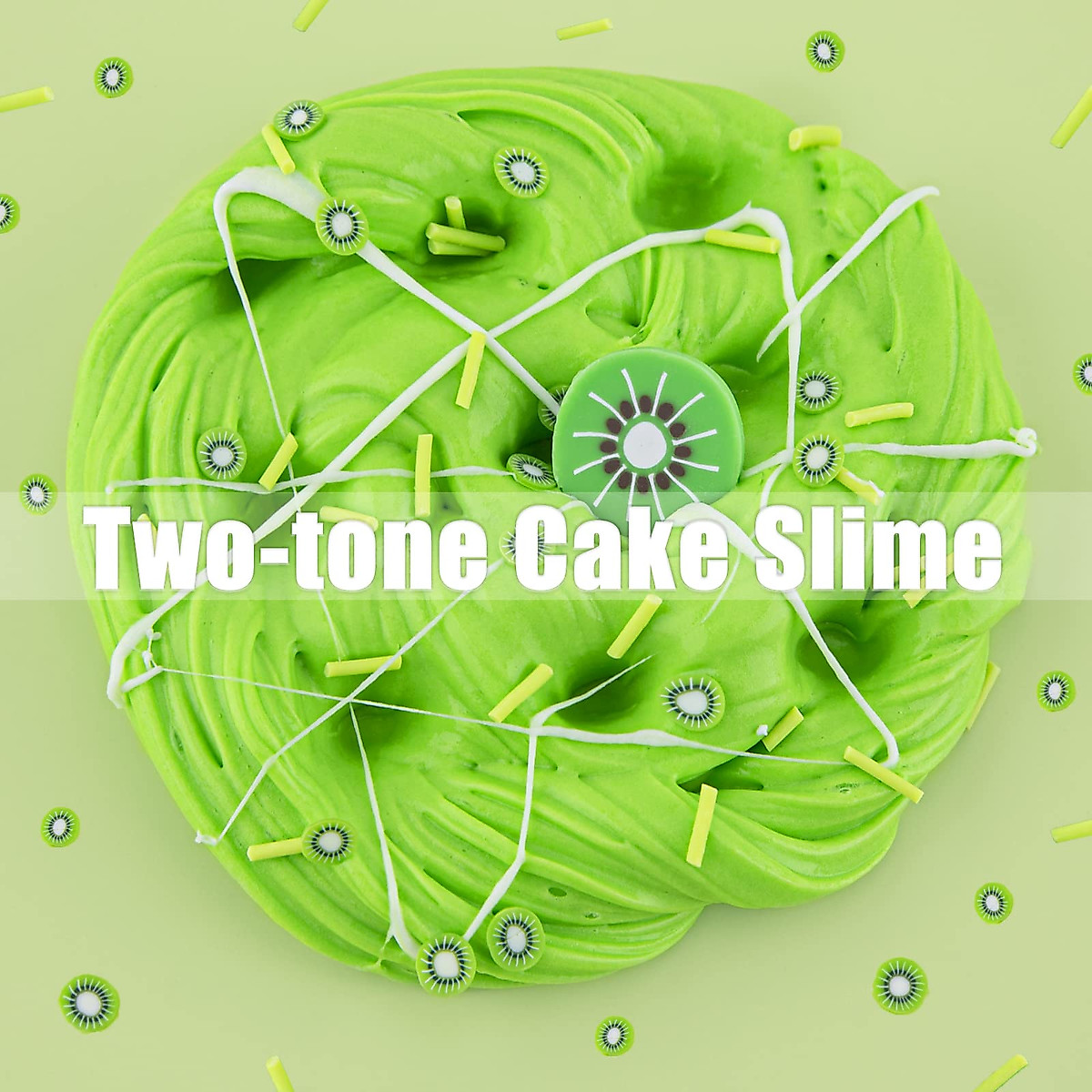 6 Pcs Butter Slime Kit, Two-tone Ice Cream DIY Slime Kit for Girls and Boys, Soft & Non-stick Stress Relief Toy, Kids Education Party Favor, Idea Gift for Birthday Easter Christmas New Year 830