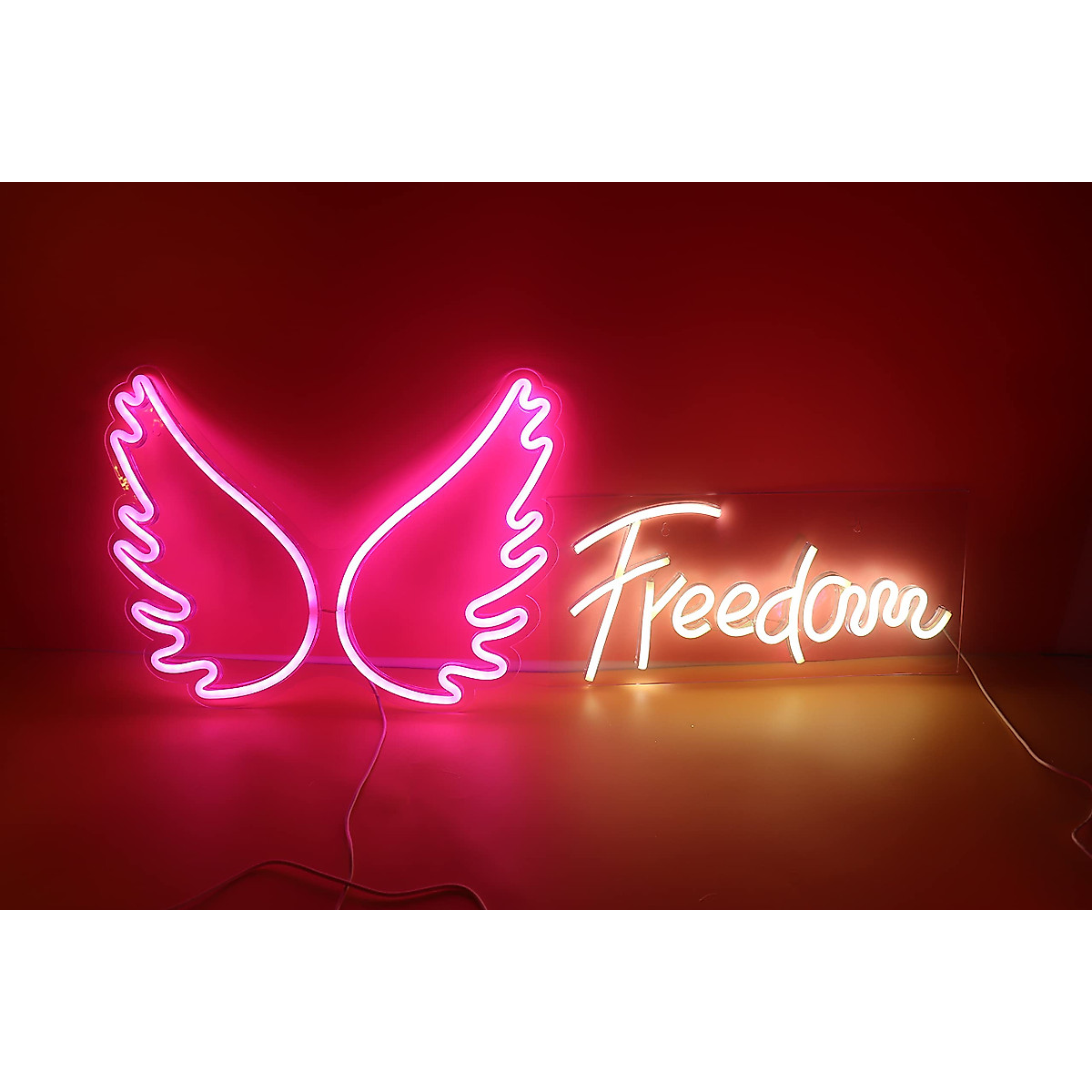 Neon Light Sign LED Night Lights USB Operated Decorative Marquee Sign Bar Pub Store Club Garage Home Party Decor (pink)