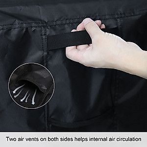 Aidetech Air Conditioner Cover for Outside Units 30x30x32 inches,Central AC Covers for Winter-Windproof Square AC Unit Covers Outdoor