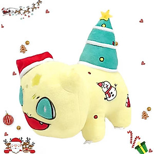 LSYEE Christmas Limited Edition Cute Plant-Like Animal Plush Toy - Christmas Tree on Back & Snowman Design | Perfect for Christmas & Birthday Gifts | Great for Kids | Cartoon Style Plush Toy