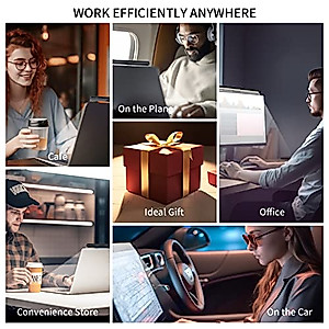 Colorpanda Monitor Light Bar, Monitor Light Lamp with Touch Control, No Screen Glare Dimmable Desk Lamp Computer Monitor Light Bar for Screen Home Office