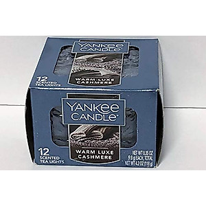 Yankee Candle Warm Luxe Cashmere 12 Tea Lights