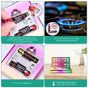 ORIA Digital Pocket Scale, 200g/0.01g Digital Gram Scale, Jewelry Scale, Food Scale, with 6 Units, LCD Display, Unique Colorful Design, Batteries Included