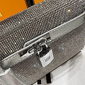 Women's Evening Bag, Rhinestone Top-Handle Bags Clutch Purse for Women Tote Bag Satchel Bag Handbag