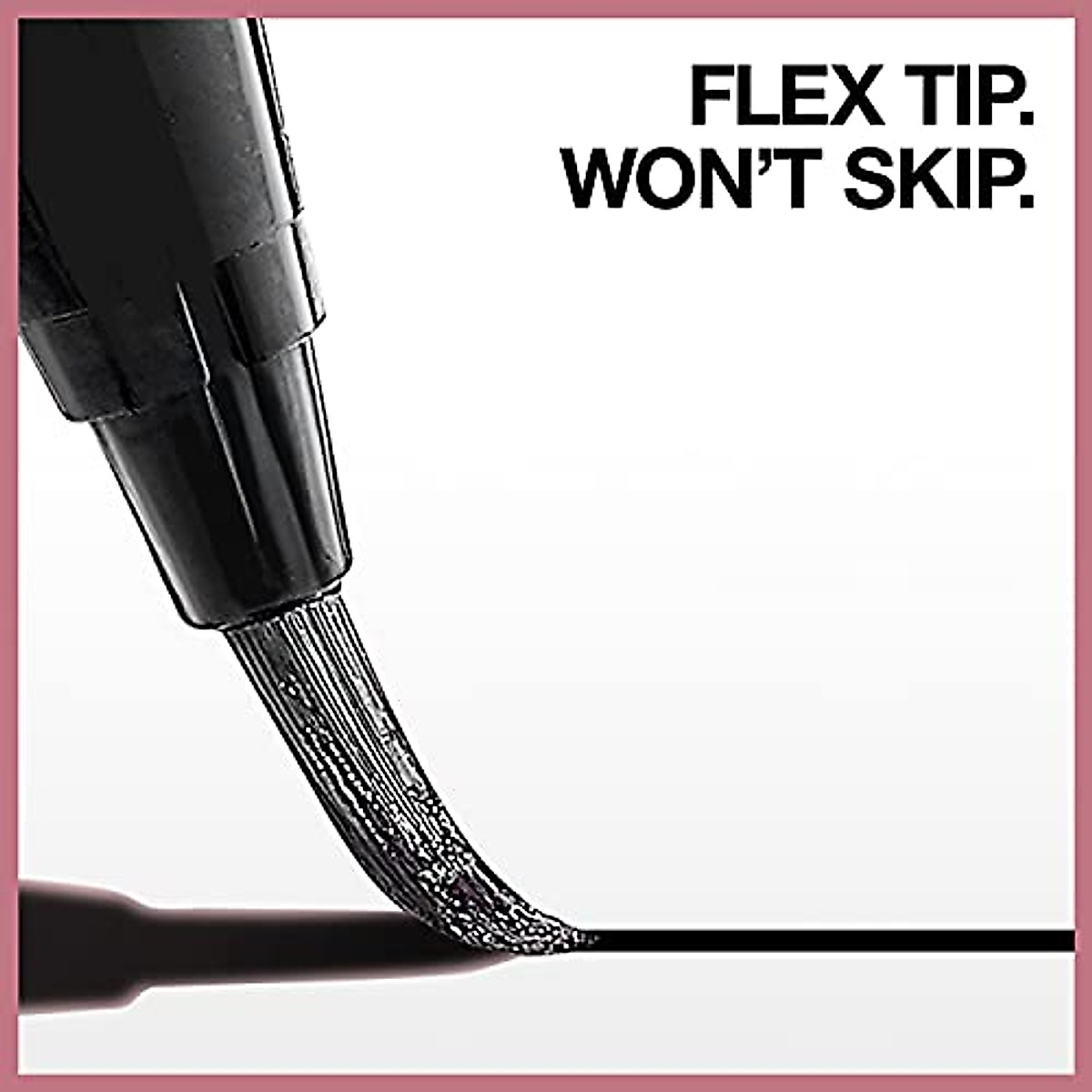 Maybelline Hyper Easy Liquid Pen No-Skip Eyeliner, Satin Finish, Waterproof Formula, Eye Liner Makeup, Pitch Black, 0.018 Fl; Oz