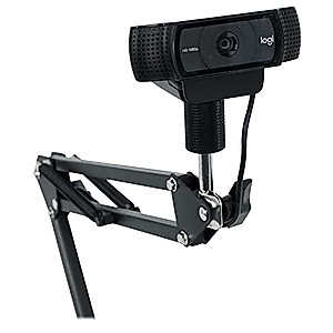 Rockville Solo-Cast Pro 24 bit 192Khz USB Computer Microphone PC Zoom Mic+Stand Bundle iSTAND 85 Dual Desktop Boom Arm Stand
