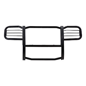 ARIES 1045 1-1/2-Inch Black Steel Grille Guard, No-Drill, Select Jeep Liberty