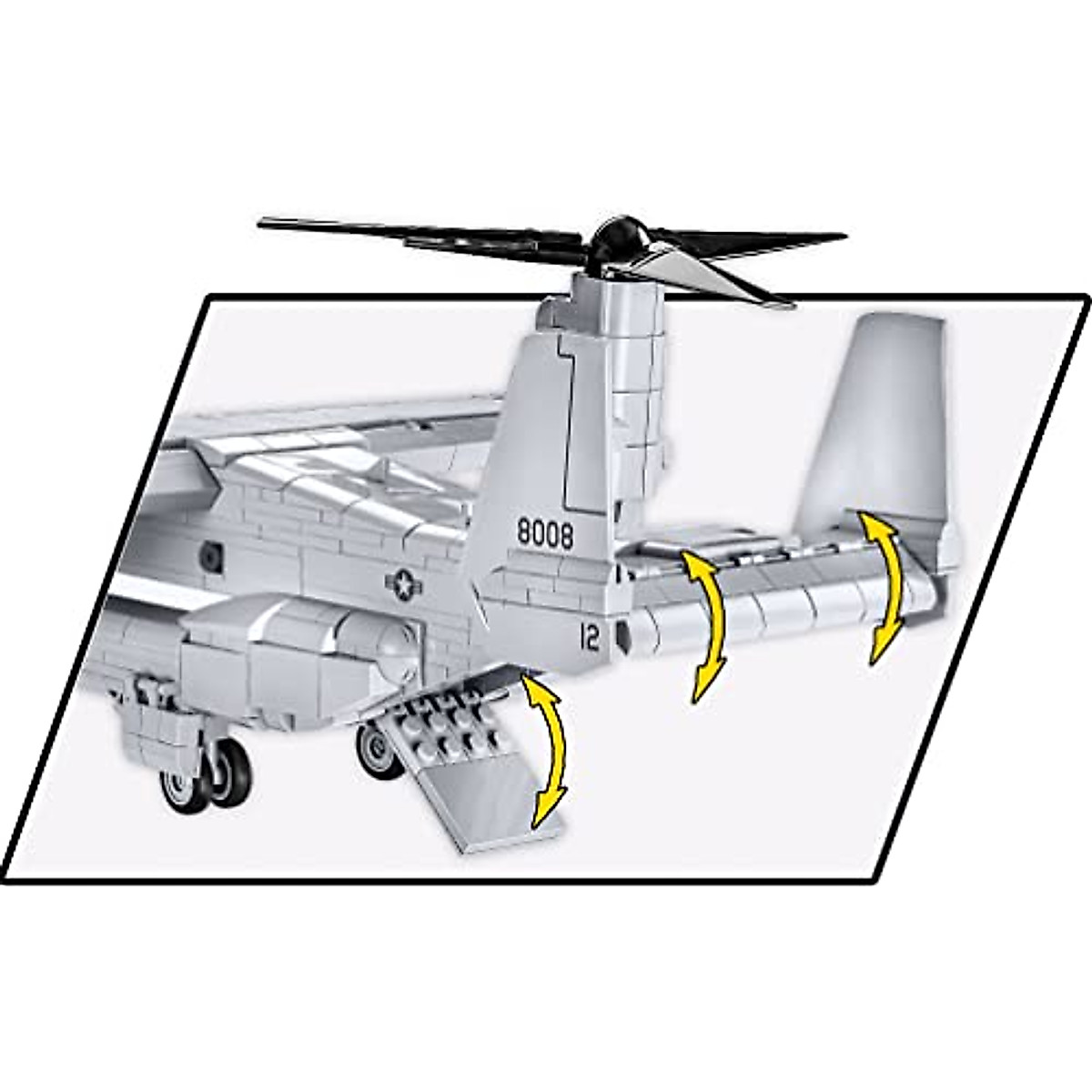 COBI Armed Forces Bell Boeing V-22 Osprey Aircraft