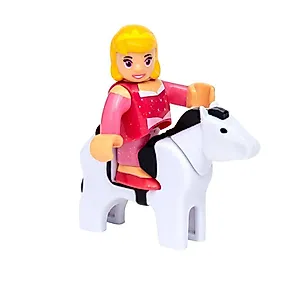 BRIO Disney Princess - 32257 Sleeping Beauty Battery Train | Delightful Toy Train Set for Kids | Compatible with All Railway Sets & Accessories | Perfect for 3-Year-Old Boys and Girls