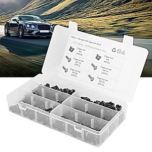 Cage Nuts Dependable Cage Screw Sturdy for Relaxing Riding for Protect Safety for Night Riding for Safe Riding