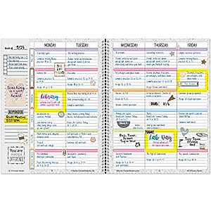 Teacher Created Resources Everyone is Welcome Lesson Planner 8.5 inches X 11 inches