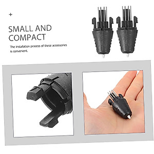 KICHOUSE 2pcs Printing Pen Accessories 3D Printing Pen Parts Printing Pen Heads Supply 3D Printing Pen Nozzle Printer Head Printing Pen Part Replacement Printing Pen Heads Parts