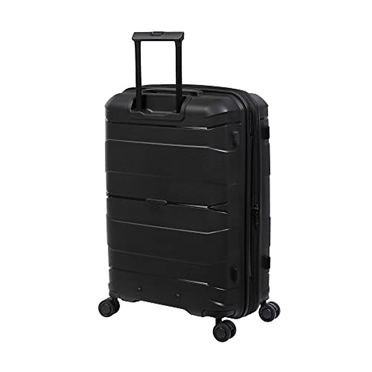 it luggage Momentous 25" Hardside Checked 8 Wheel Expandable Spinner, Black