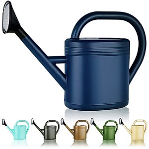 Watering Can for Indoor Plants, Garden Watering Cans for Outdoor Plant House Flower, Modern, Large Long Spout with Sprinkler Head 1 Gallon