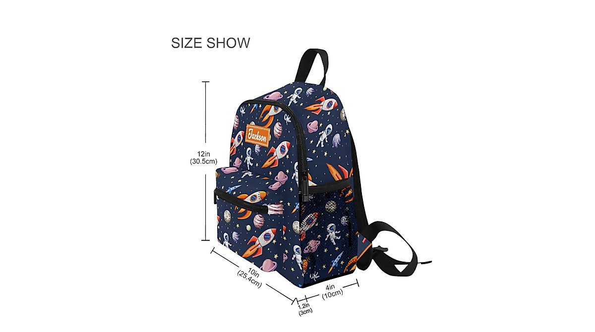 Custom Galaxy Space Kid's Backpack | Personalize Now