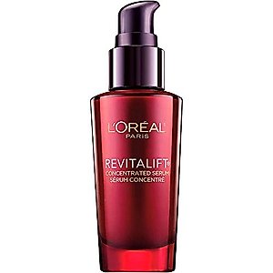 L'Oreal Paris Skincare Revitalift Triple Power Concentrated Face Serum Treatment with Hyaluronic Acid and Pro-Xylane, Hyaluronic Acid Serum, Anti-Aging Facial Serum to Repair Wrinkles, 1 oz