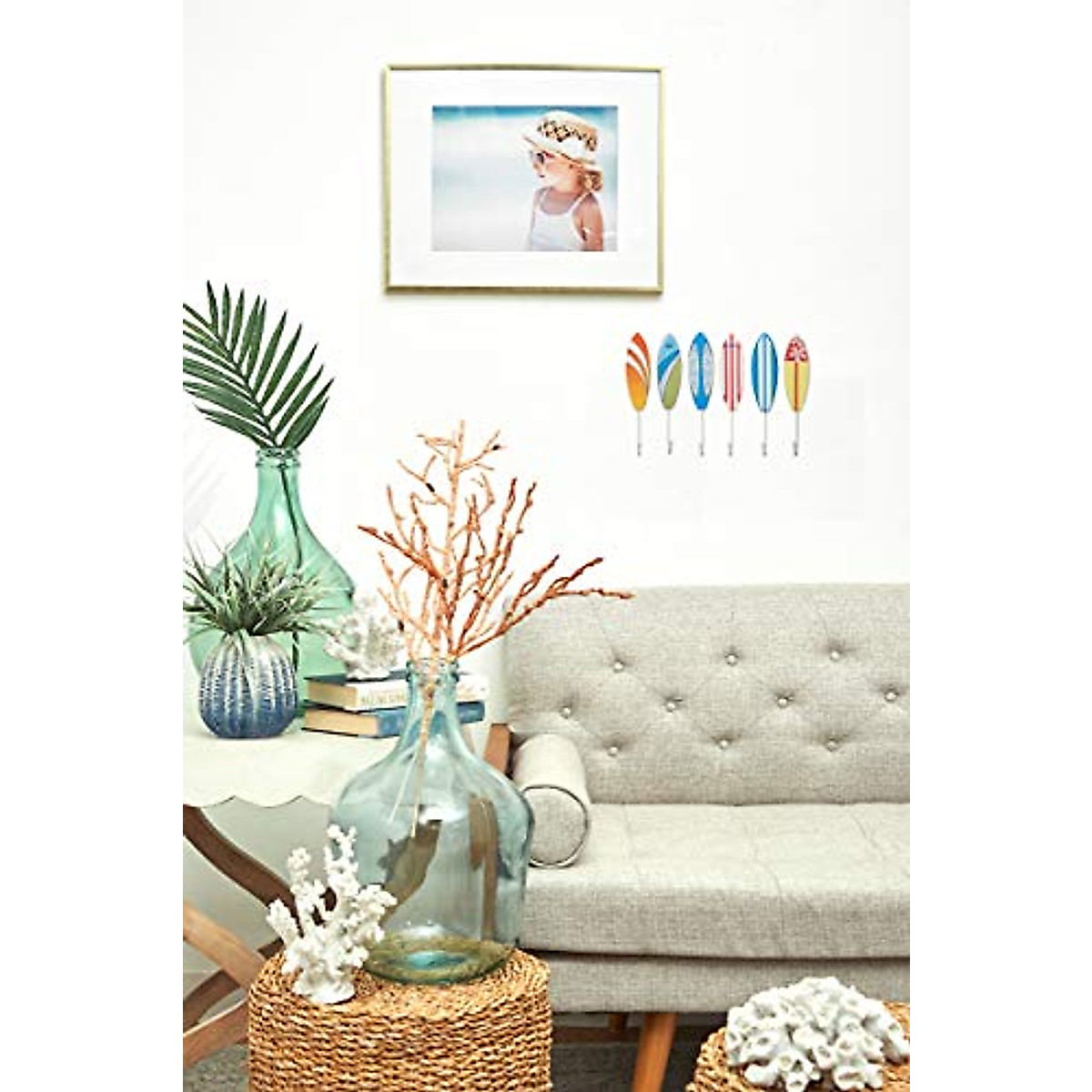 Beachcombers SS-BCS-00527 Hooks, Multicolor, 6 Count