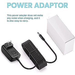 Nuxkst AC DC Adapter for Hitachi Digital 8 Hi8 8mm Video Camcorder VHSC Camera VM-E330A VM-E330R VM-E330E(R)/E340E VM-E340A VM-E340E VM-E543LE/E545LE VM-E545LE VM-E545LA VM-E545LS VM-E548LE