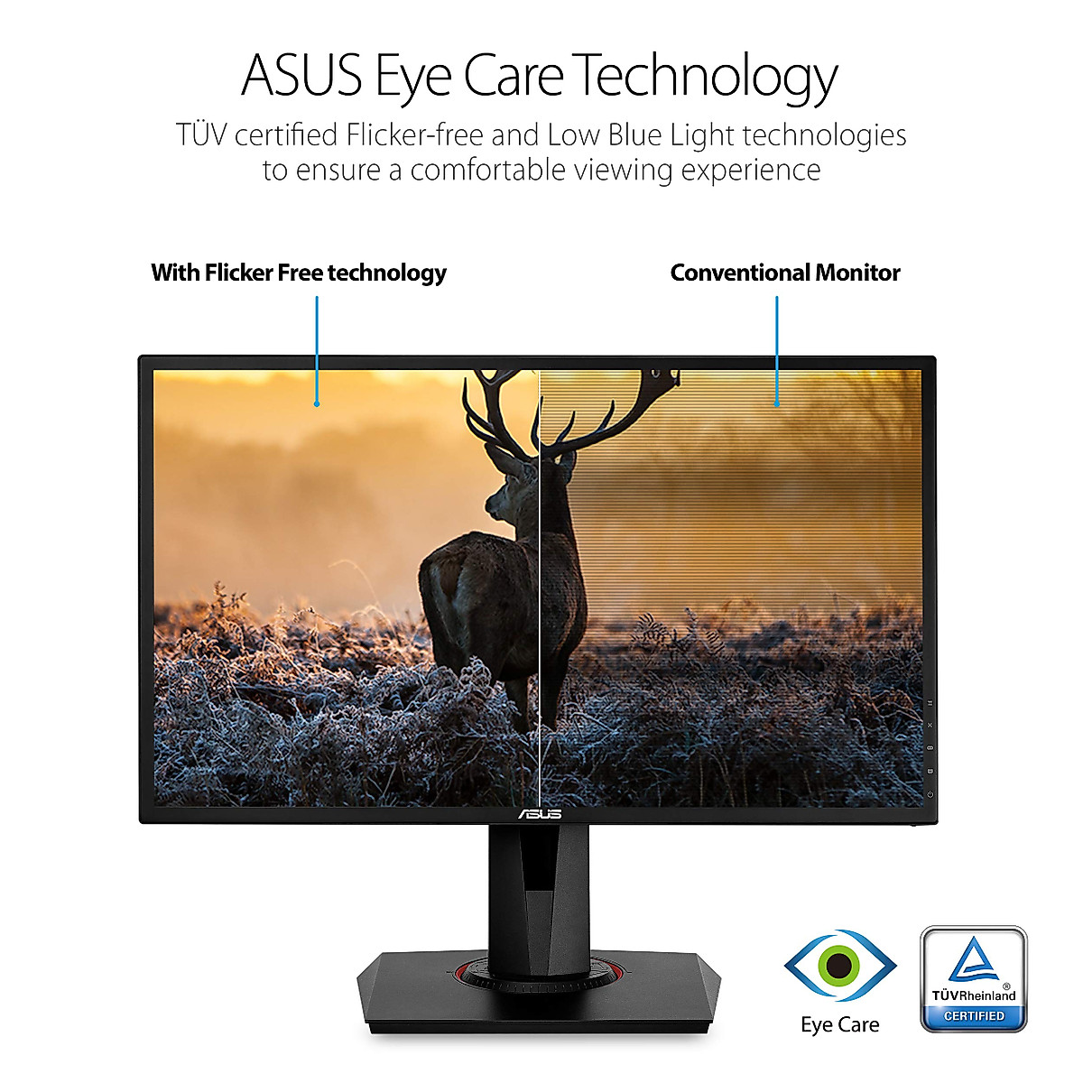 ASUS VG248QG 24 inches G-Sync Gaming Monitor (Renewed)