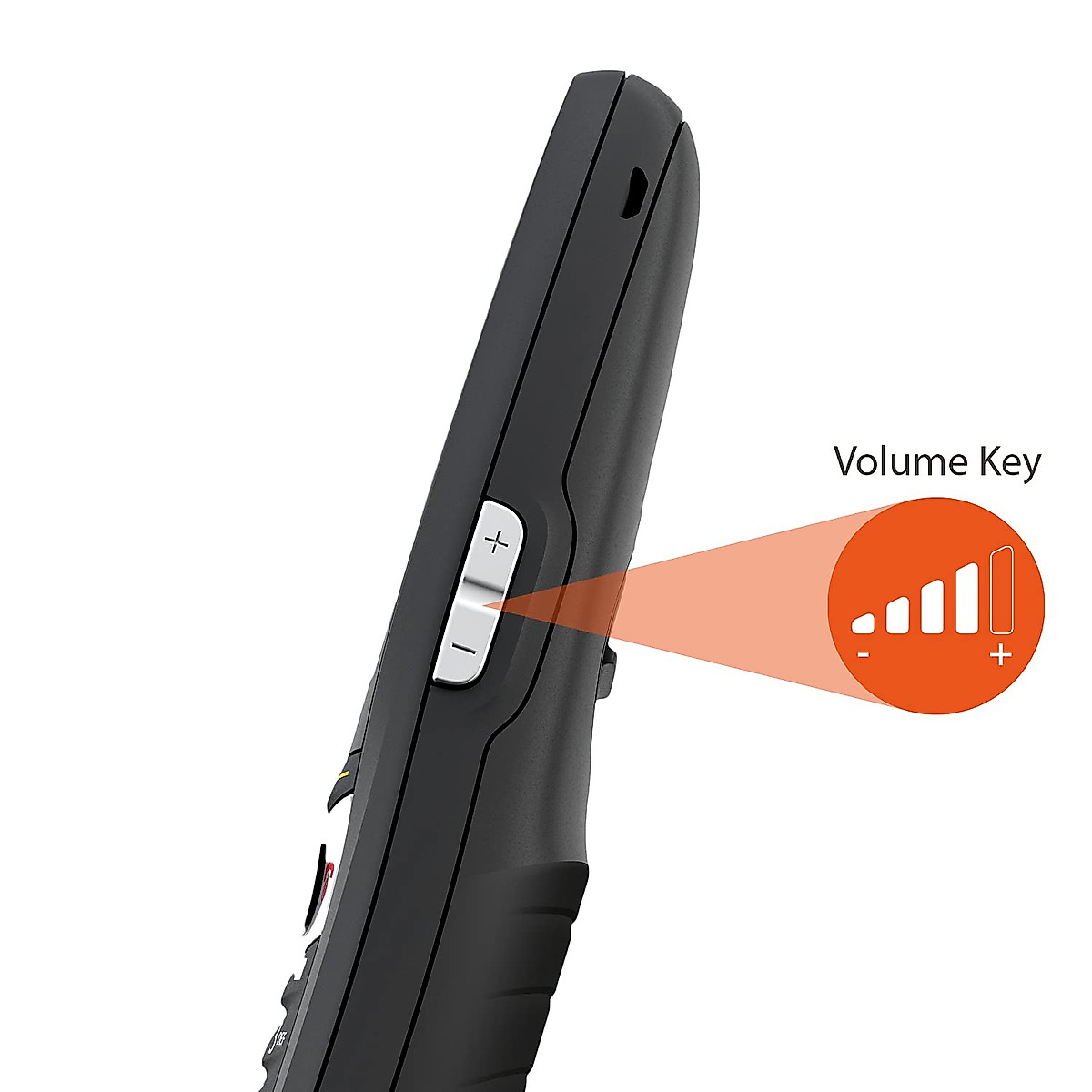 Gigaset E630A – Phone with Answering Machine – Water Splash and Dust-Resistant, (IP 65) – Ideal for Craftsmen and Mechanics, Black (Pack of 1)