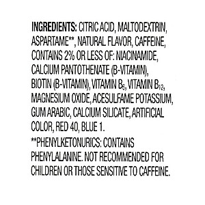 Great Value Grape Energy Drink Mix, 10ct (Pack of 6)