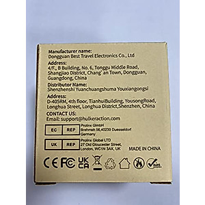 Universal Travel Adapter with USB C PD 30W Fast Charging, BOKHOM International Travel Adapter with 3 USB C and 2 USB-A, Dual 10A Fuses Travel Adapter Worldwide Travel Charger for EU UK US AU