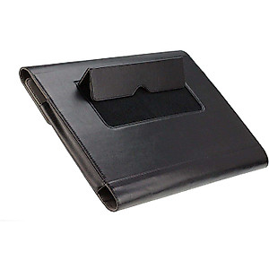 Broonel Black Leather Folio Case - Compatible with ASUS Zenbook 14X - 14" OLED Space Edition (UX5401)