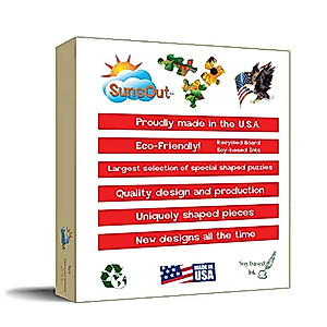 SUNSOUT INC Cabin Homecoming 500 pc Jigsaw Puzzle