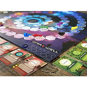 Renegade Game Studios Gravwell 2nd Edition, Escape a Black Hole, 2-6 players, Ages 10+, Playing time 30-45 minutes