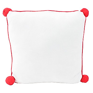 DanDee Peanuts | 14" Officially Licensed & Collectible Decorative Pillow | Snoopy, White