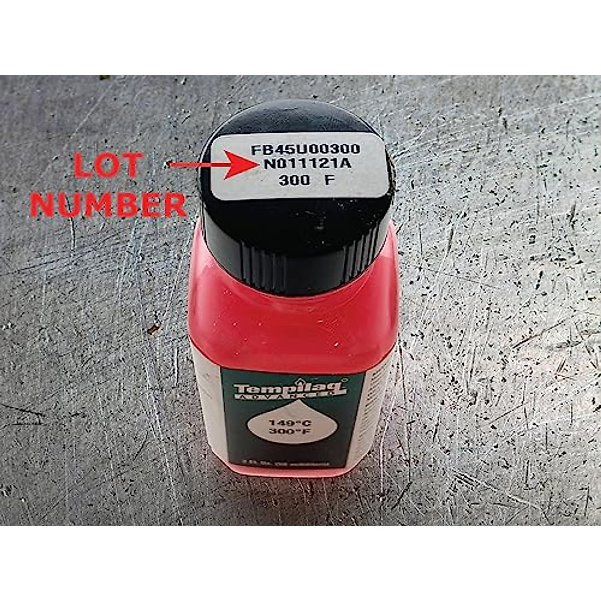 Tempil 24423- TEMPILAQ Advanced TL060 Temperature Indicating Liquid, 399 Degree C/750 Degree F, 2 oz.Ideal for Heat Treating, Brass Annealing, and Glass Production, Made in USA