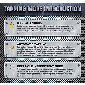 US Stock ZAC Electric Tapping Machine Flexible Arm Tapping Threading Machine (M3-M16)