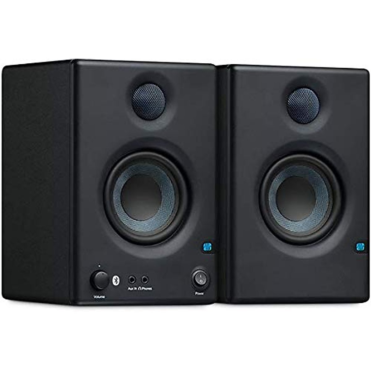 PreSonus Pair of Eris E3.5 BT 2-Way Studio Bluetooth Monitors with Studio One Prime DAW Studio Magic and Plug-in Suite Software Pack and LyxPro Condenser Recording Microphone Kit and Headphones