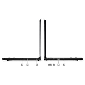 Dell Chromebook 3110 2-in-1 (2022) | 11" HD Touch | Core Celeron - 32GB SSD - 8GB RAM | 2 Cores Chrome OS