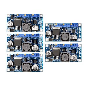 5 Pack LM2596S LED Constant Current & Constant Voltage Driver Power Supply Module