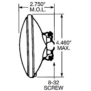 Wagner Lighting 4414 Standard Multi-Purpose Light Bulb Box of 1