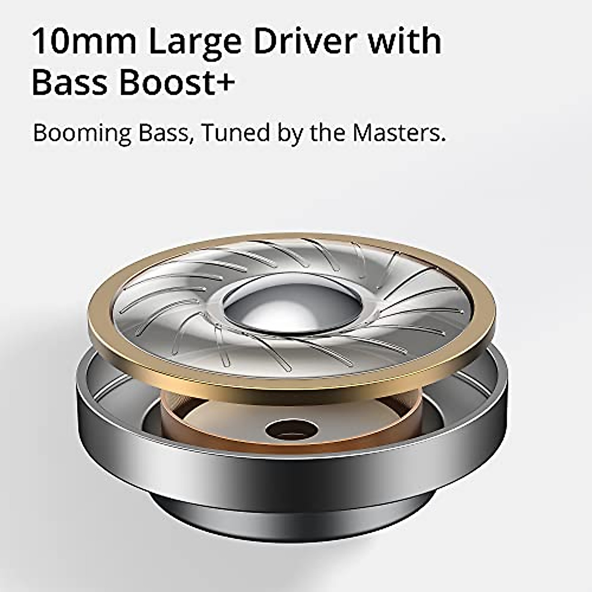 DIZO GoPods D Bluetooth Earbuds Wireless Headphones, Clear Calls, Environmental Noise Cancellation, Deep Bass Boost, Waterproof Stereo TWS Earphones, Touch Control, Low Latency, Sports Headsets Black