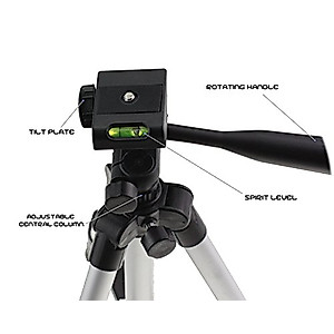 Navitech Lightweight Aluminium Tripod Compatible with The Hasselblad HD6