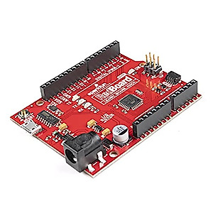 SparkFun Proximity Sensing Kit - Includes SparkFun Redboard Qwiic Infrared Proximity Sensor Hamburger Speaker SparkFun MP3 Shield LED Rainbow Pack 4X AA Battery Holder microSD Card and More