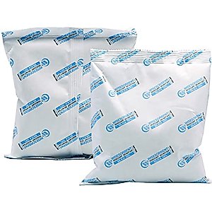 Wisesorb Silica Gel Packets, 300 Gram 1 Pack Silica Packets, Food Safe Dessicant Packs, Silica Gel for Food Storage