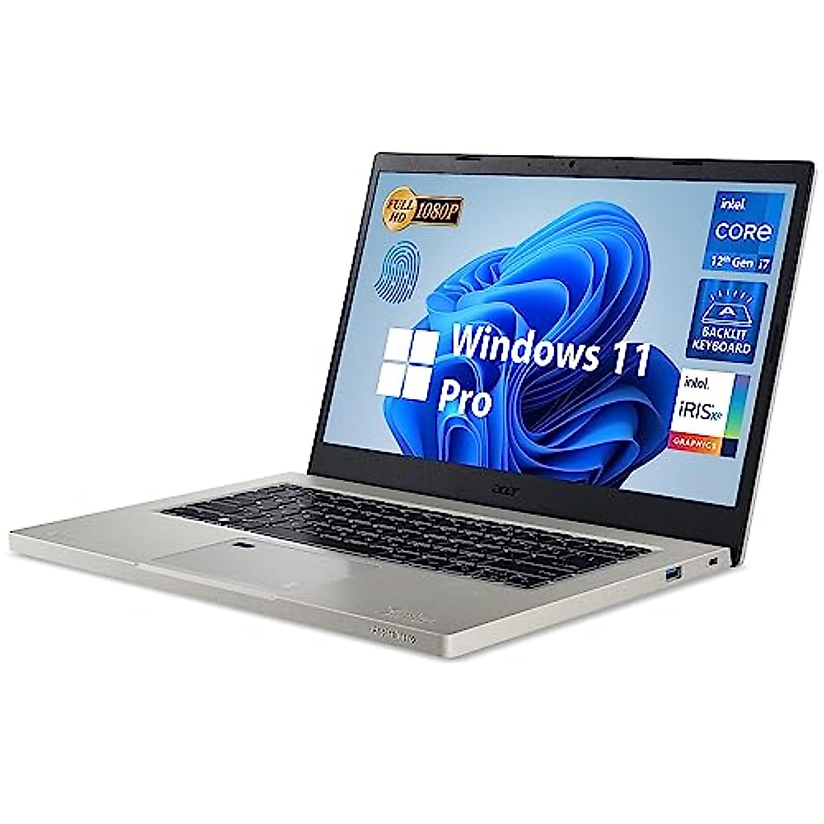 Acer 2023 Newest Aspire 3 Laptop, 15.6" FHD IPS Touchscreen Display, AMD Ryzen 5 7520U Processor, 8GB RAM, 1TB SSD, AMD Radeon Graphics, Bluetooth, Wi-Fi 6, Backlit Keyboard, Windows 11 Home