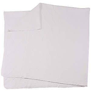 Madison Park Corrine 3 Piece Bedspread Set, King(120"x118"), Ogee White
