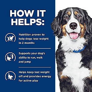 HILL'S PRESCRIPTION DIET ​Metabolic + Mobility, Weight + j/d Joint Care Chicken Flavor Dry Dog Food, Veterinary Diet, 8.5 lb. Bag