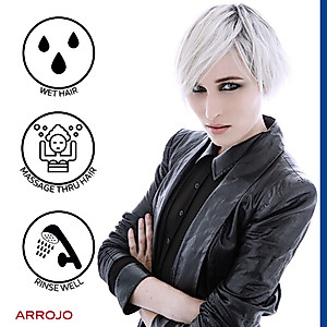 ARROJO Moisturizing Shampoo – Women’s & Men’s Shampoo w/Coconut Oil & Vitamin B5 – Shampoo for Dry Hair or Damaged Hair - Strengthening Hair Shampoo for Vitality & Body