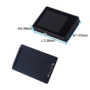 Suptig LCD Screen 2.0 Inch LCD BacPac Non-Touch Screen for Gopro Hero 4 Hero 3 Hero 3+ Hero 2 with Waterproof Back Cover