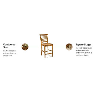 Arts & Crafts Bistro Stool by Home Styles