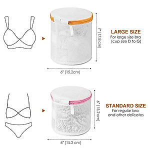 EDIMENS 9 Packs Mesh Laundry Bags for Delicates, Extra Large Durable Delicates Net Wash Bag for Washing Machine for Bras Lingerie, Underwear, Socks, Baby Cloths, Travel Organization Washing Bag